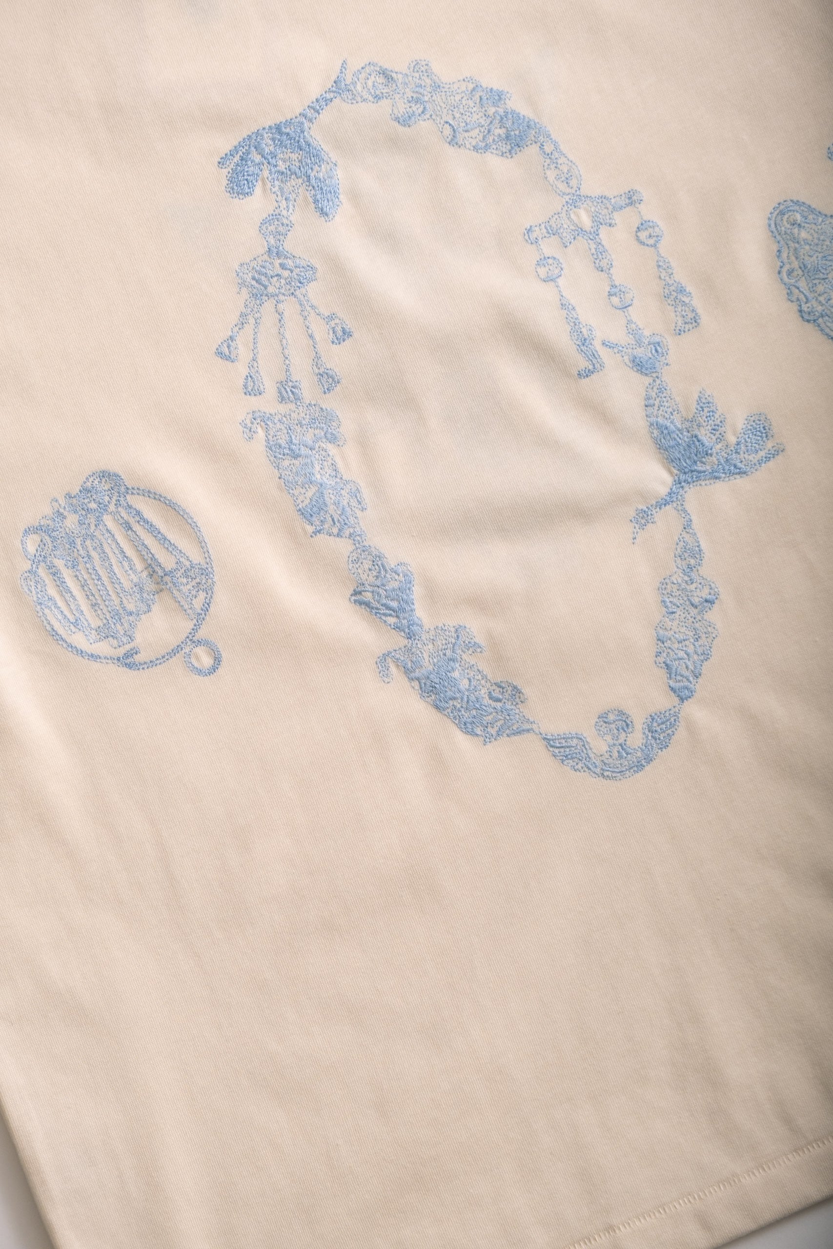 CABINET TEE - POWDER BLUE